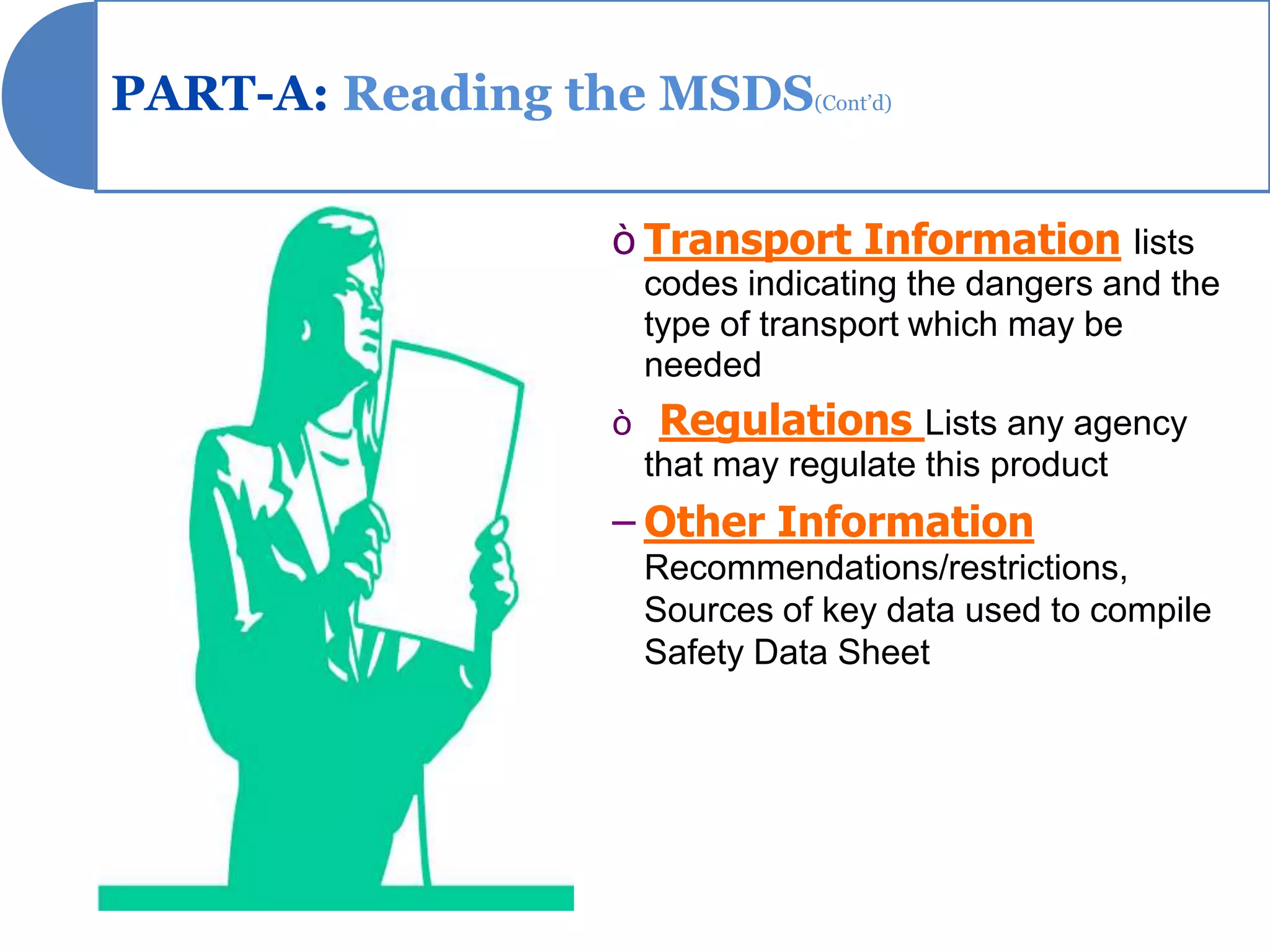 MSDS Presentation | PPSX