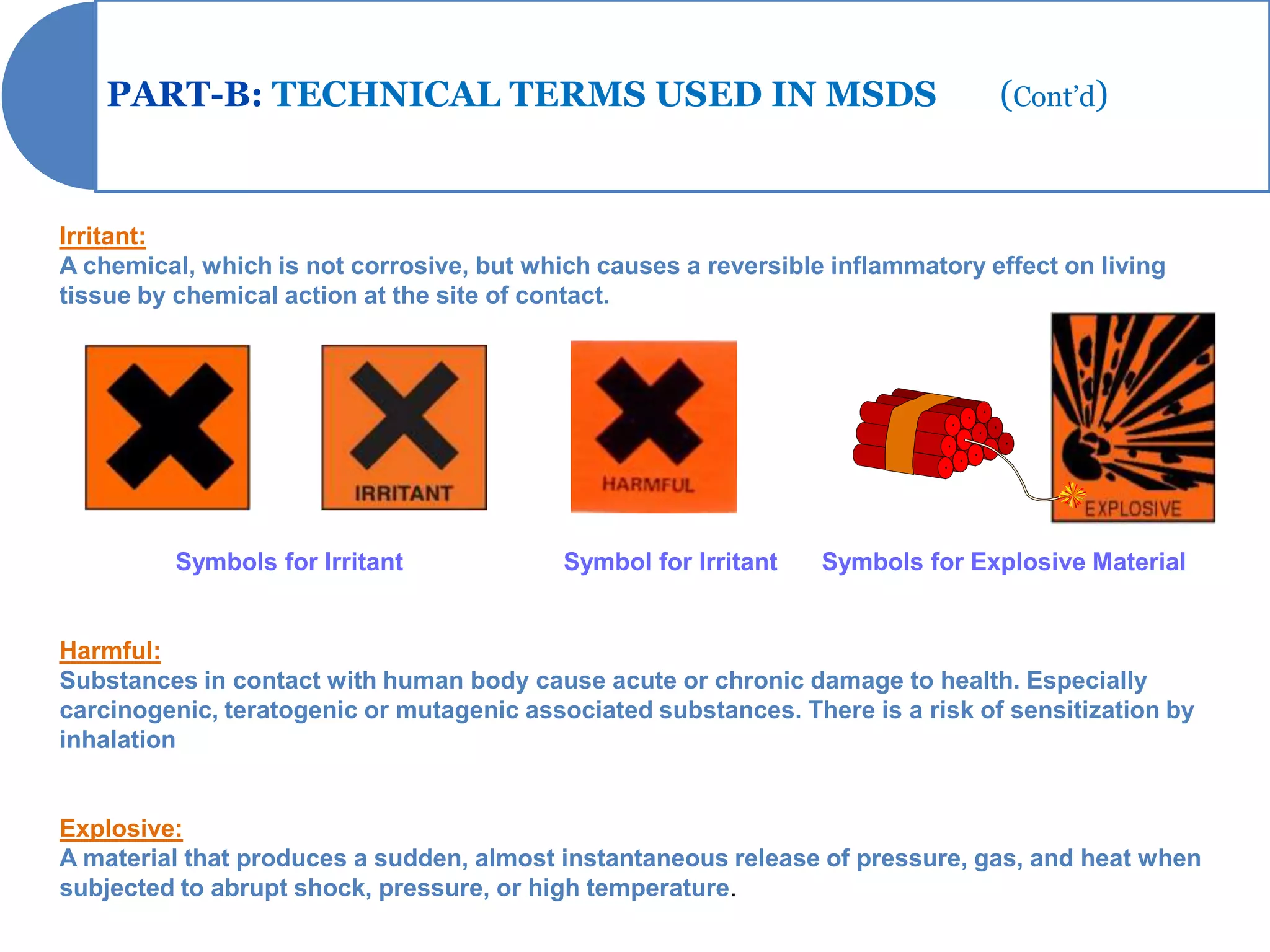 MSDS Presentation | PPSX