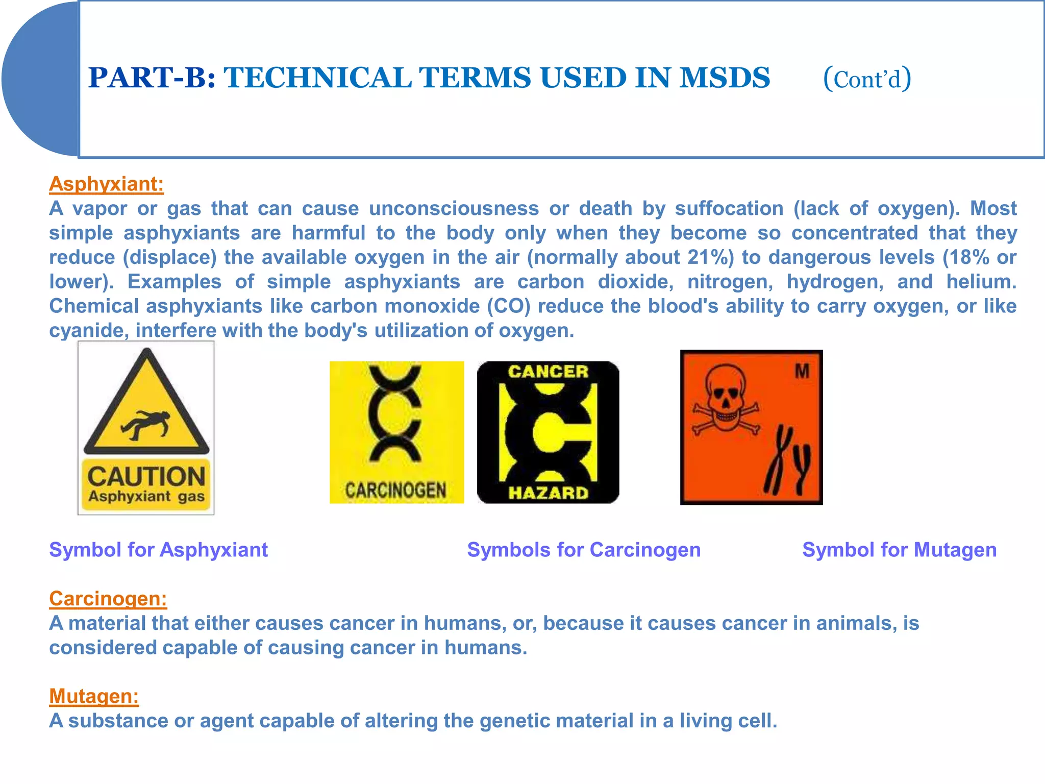 MSDS Presentation | PPSX