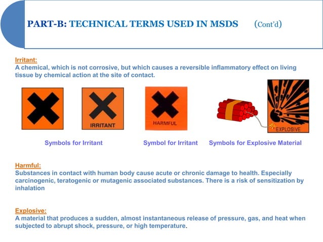 MSDS Presentation | PPSX | Chemistry | Science