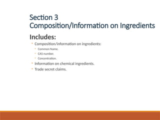 MSDS-SDS PPT.ppt industrial hygiene pptt | PPT