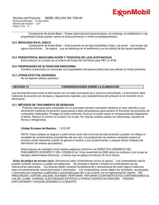 MSDS ACEITE MOBIL DELVAC MX 15W-40.pdf