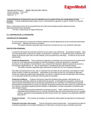 MSDS ACEITE MOBIL DELVAC MX 15W-40.pdf
