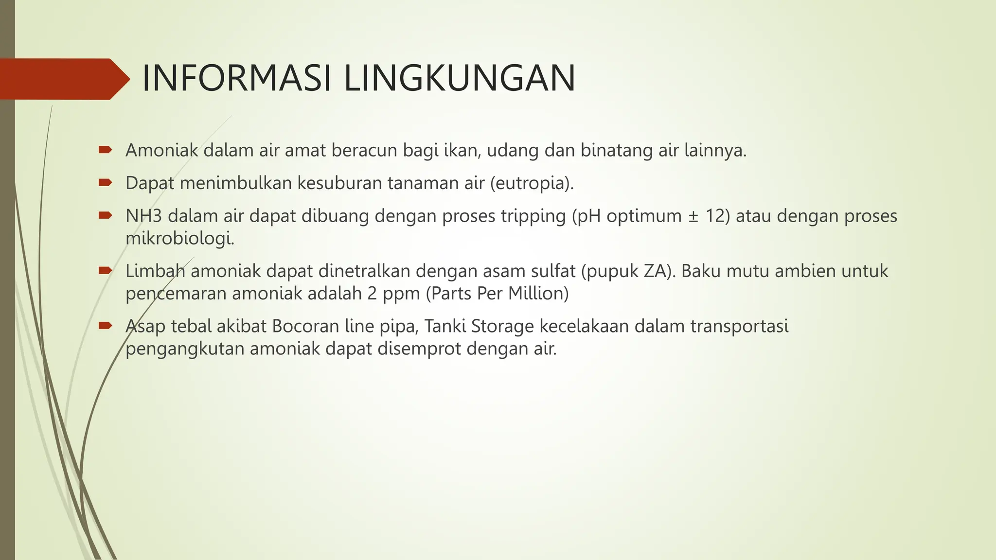 MSDS (Material Safety Data Sheet) NH3 (Amonia) | PPTX