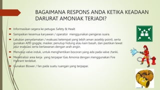 MSDS (Material Safety Data Sheet) NH3 (Amonia) | PPTX