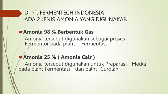 MSDS (Material Safety Data Sheet) NH3 (Amonia) | PPTX