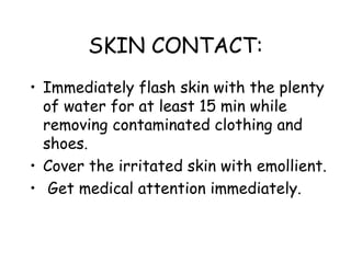 MSDS material safety data sheet | PPT