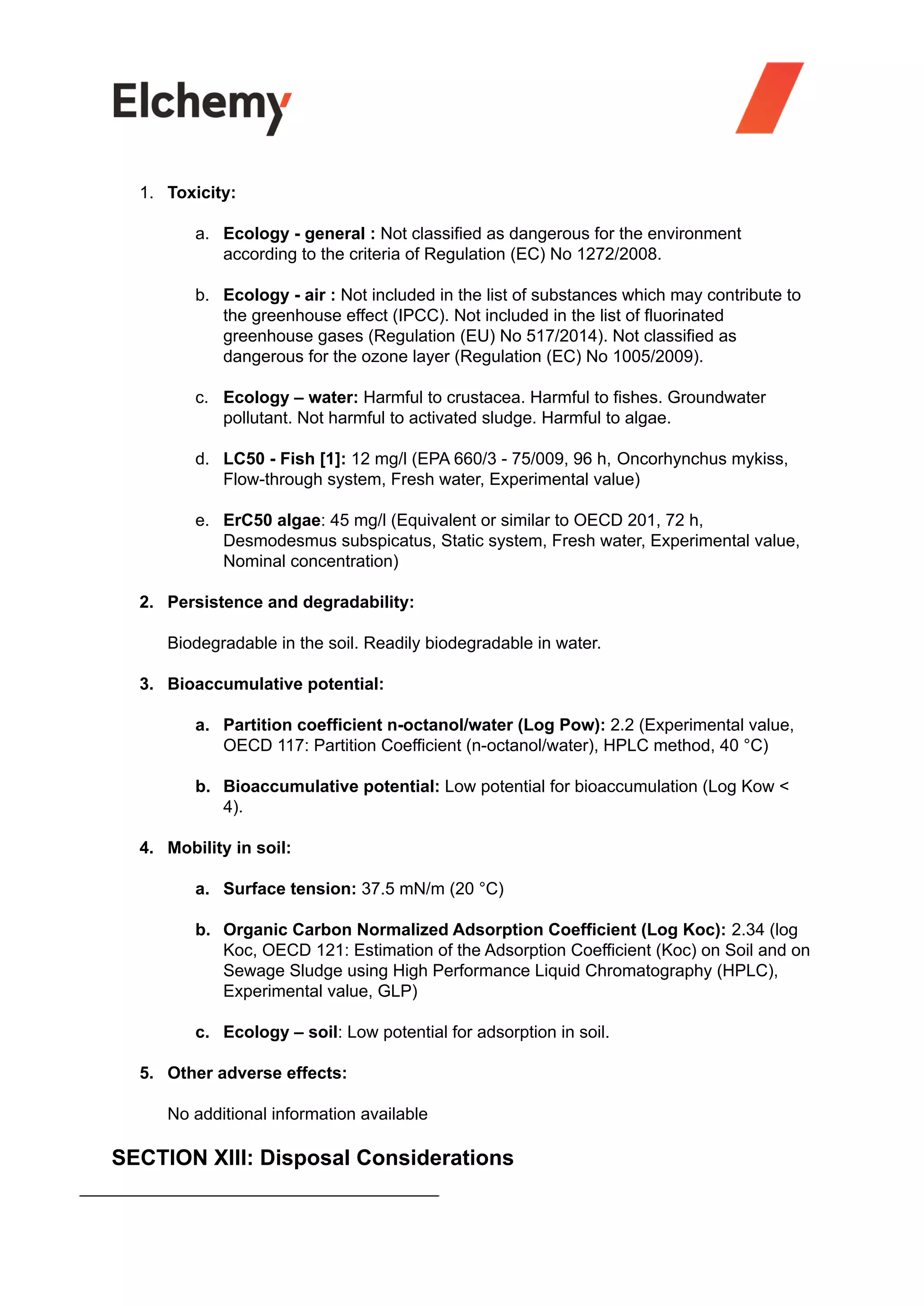 Chlorinated Paraffin MSDS | Elchemy | PDF | First Aid | Injuries