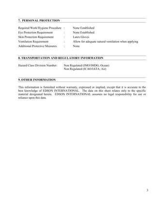 Msds for airfreight ink[1] | DOC