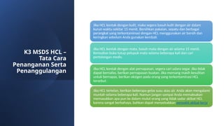 Material Safety Datasheet HydroChloric Acid (HCL).pptx