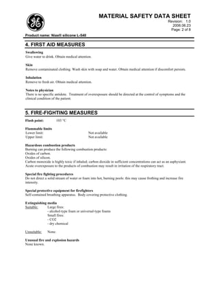 Msds l 540 | PDF