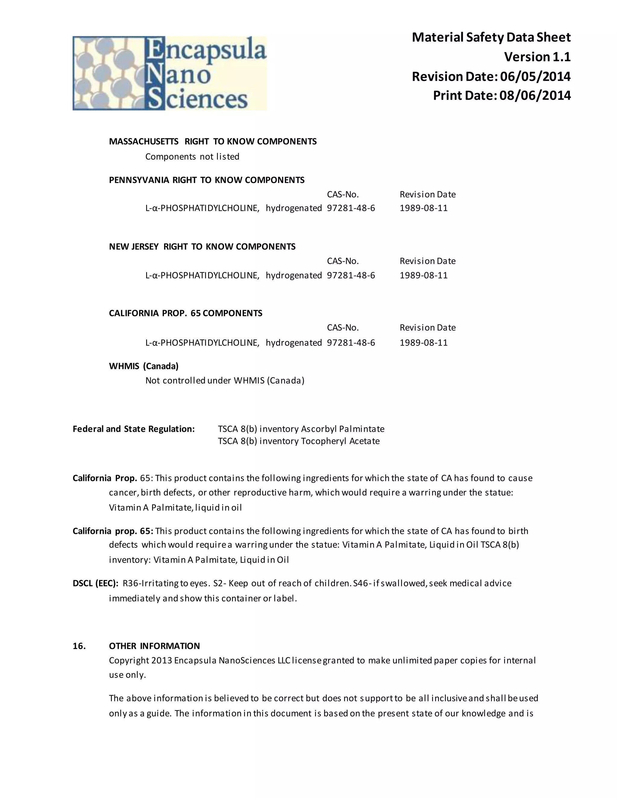 MSDS CosmoMix-ACE | DOCX