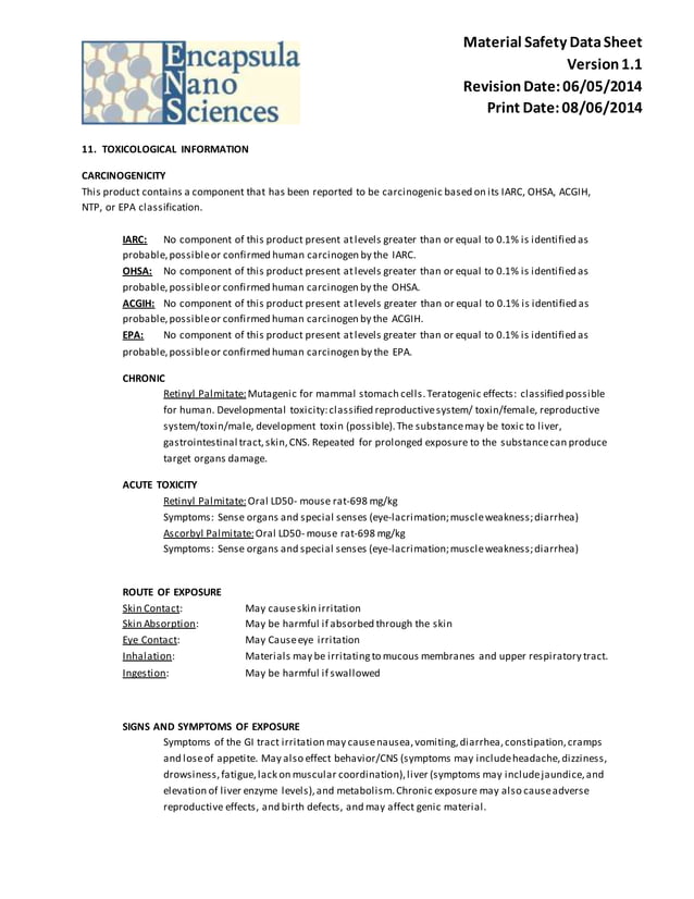 MSDS CosmoMix-ACE | DOCX