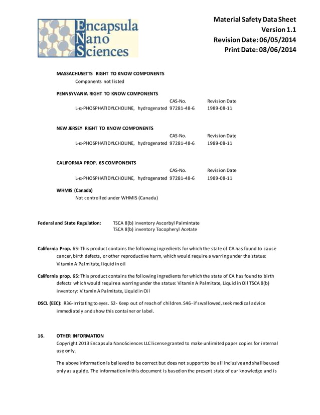 MSDS CosmoMix-ACE | DOCX