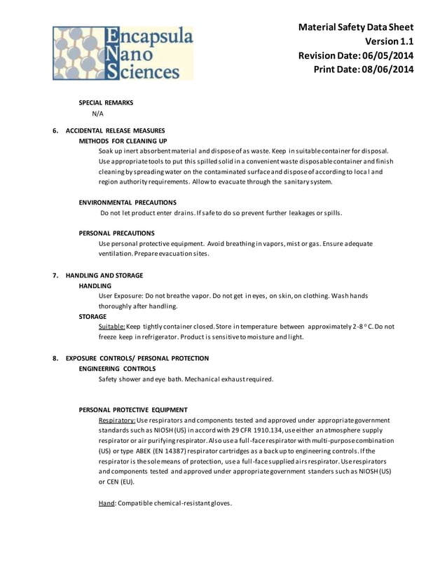 MSDS Dermasome-ACE (NE, not containing ethanol) | DOCX