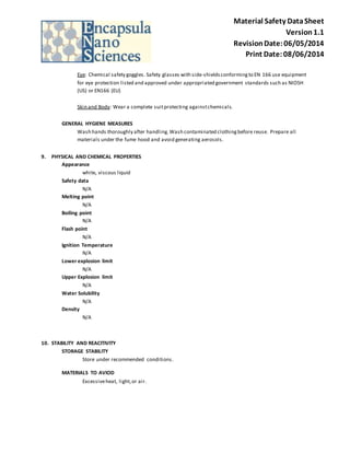 MSDS Dermasome-ACE (NE, not containing ethanol) | DOCX