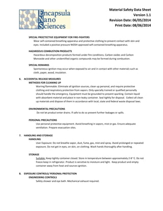MSDS Dermasome-Res Containing Alcohol | PDF
