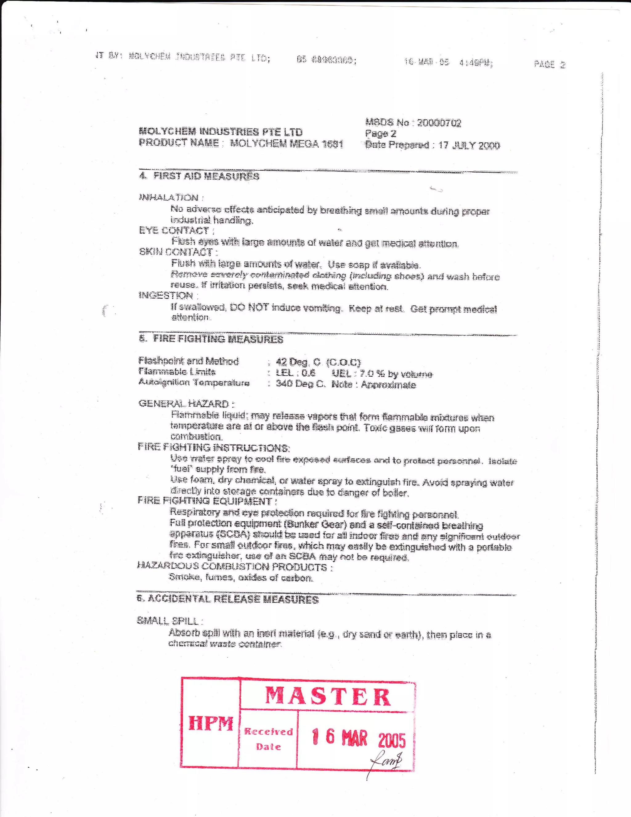 Msds molychem | PDF