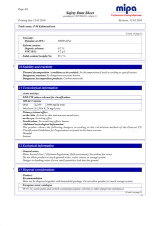 Msds p 80 kaltmetall_neu_gb | PDF