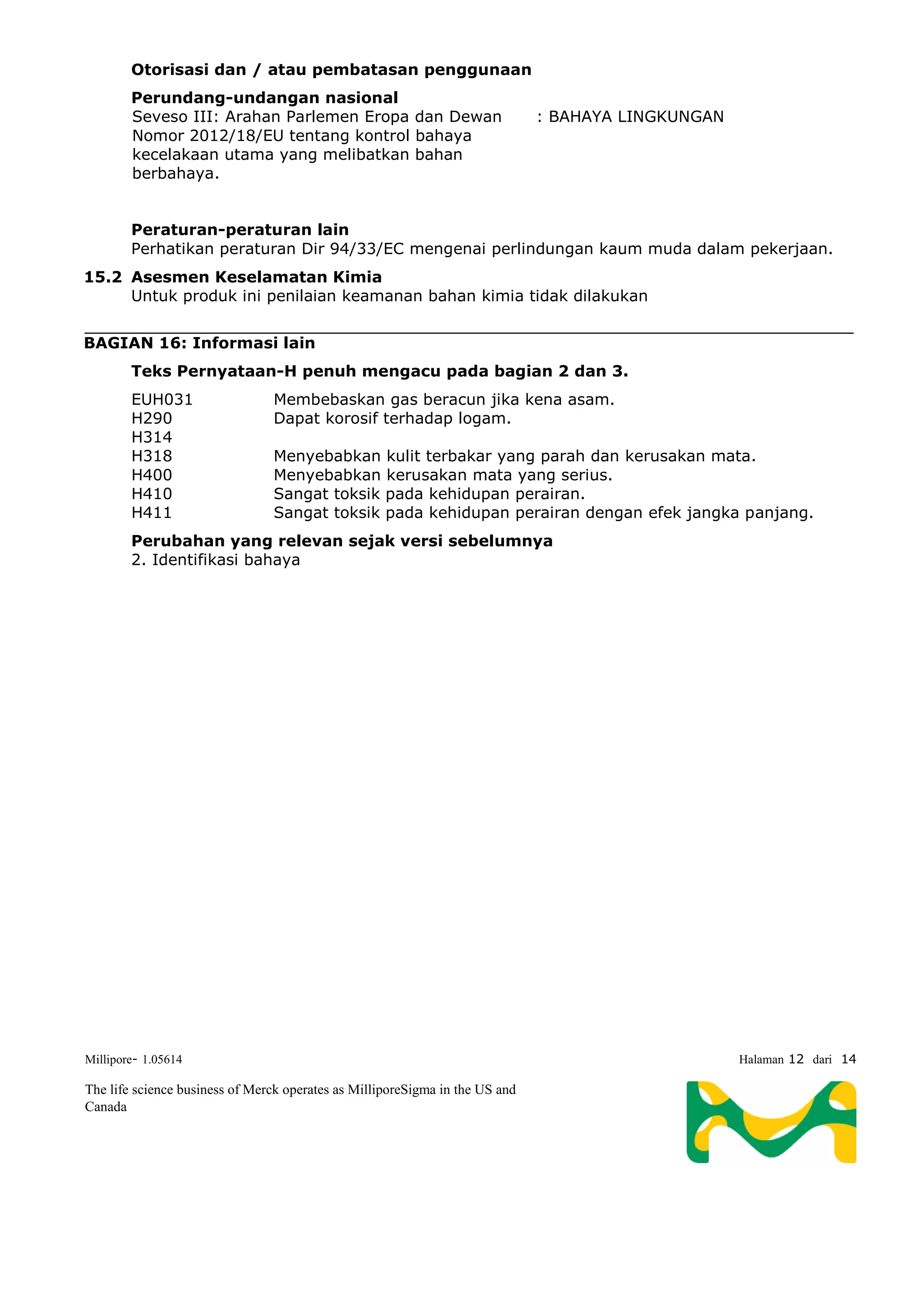 MSDS Sodium Hypochlorite (Bayclin).PDF