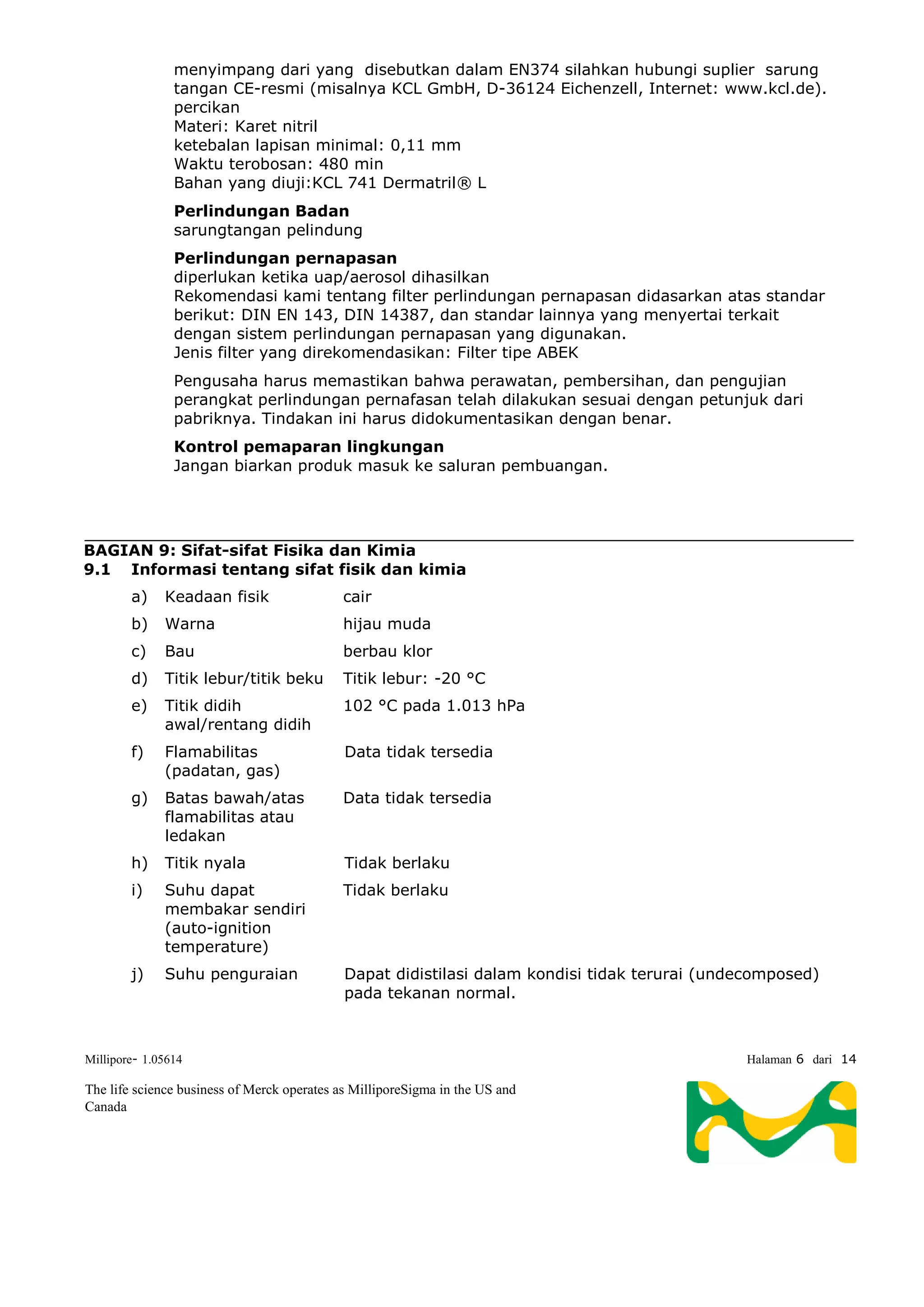MSDS Sodium Hypochlorite (Bayclin).PDF