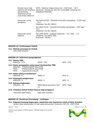 MSDS Sodium Hypochlorite (Bayclin).PDF