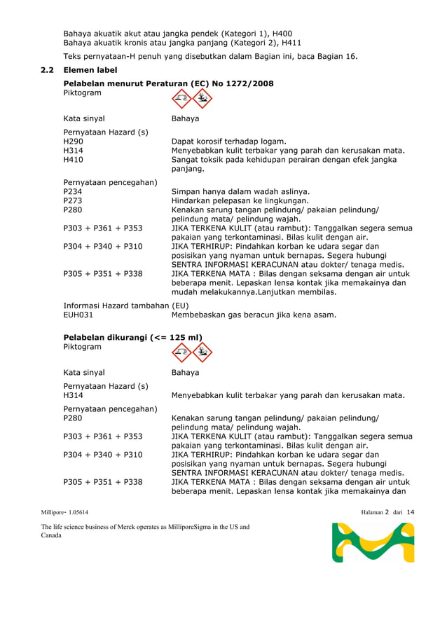 MSDS Sodium Hypochlorite (Bayclin).PDF