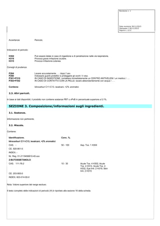 MSDS TGK ODORLESS AND NOT FLAMMABLE SOLVENT FOR FORMLAB RESIN AND ...