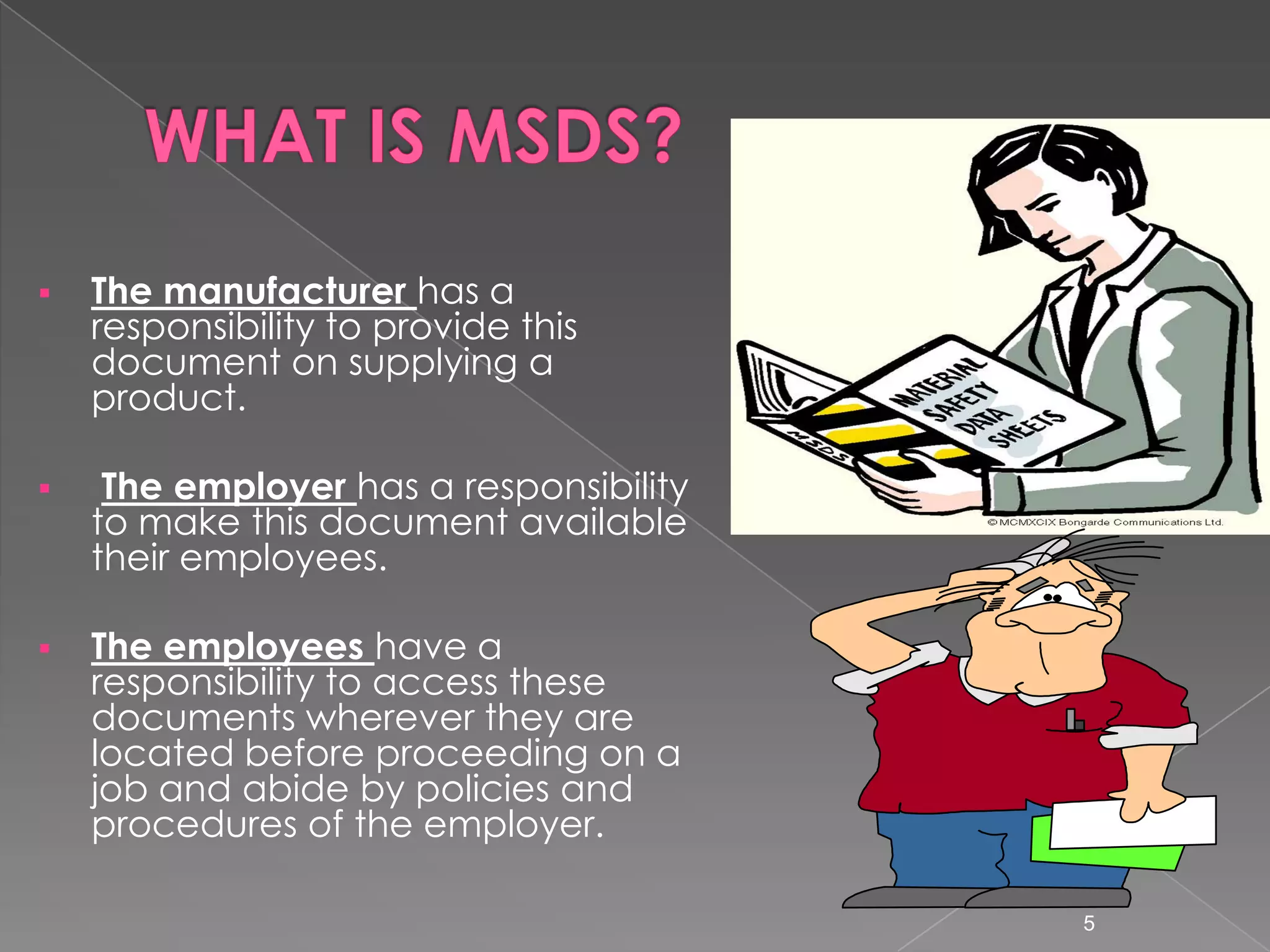 Msds training | PPTX