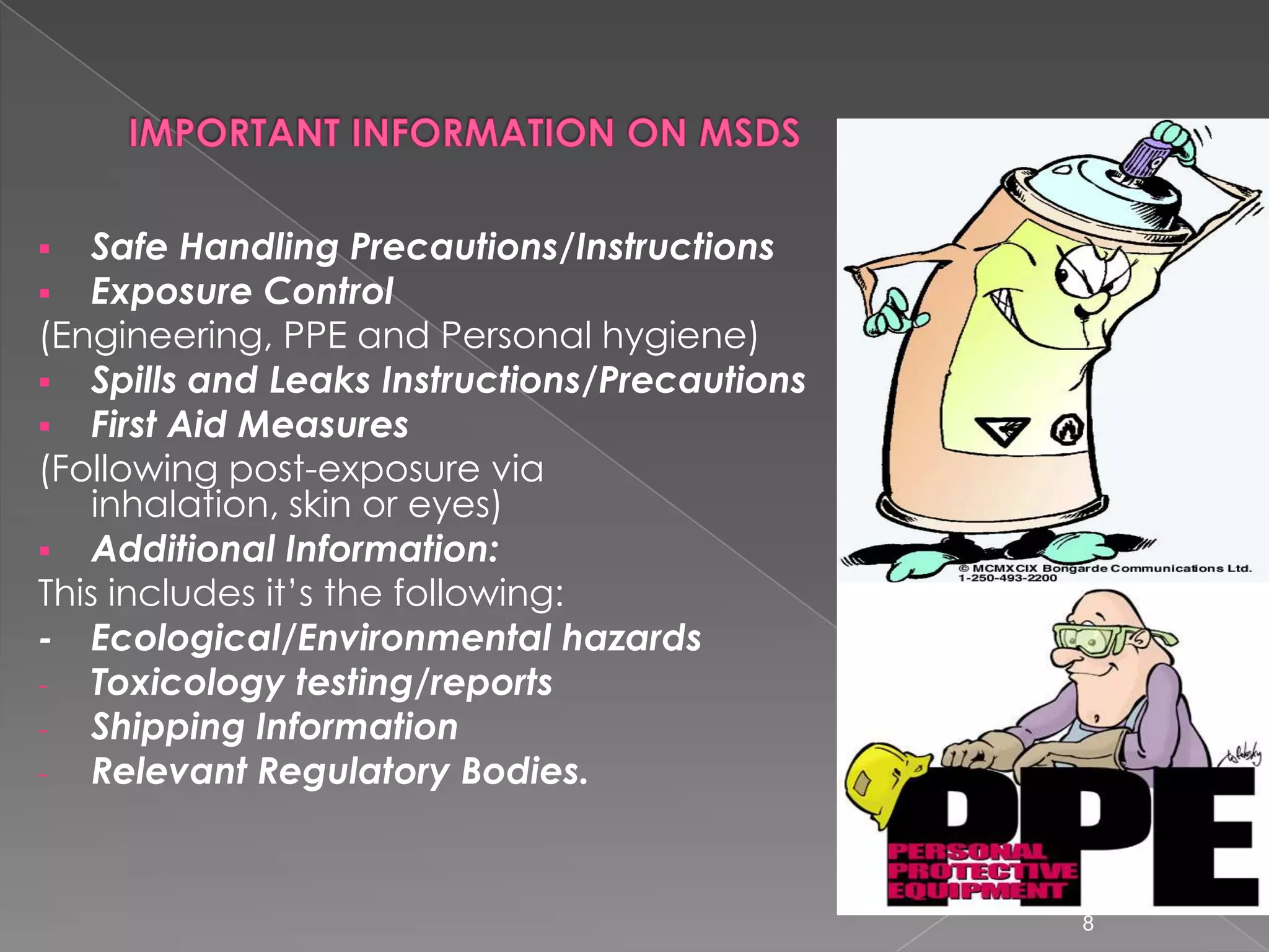 Msds training | PPTX