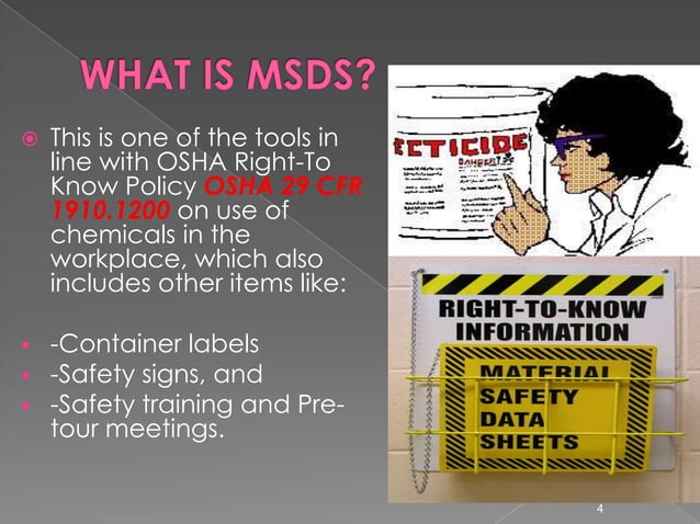 Msds training | PPTX