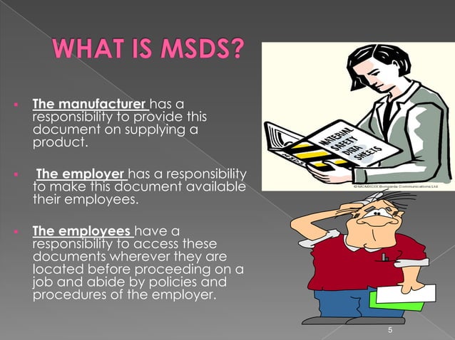 Msds training | PPTX