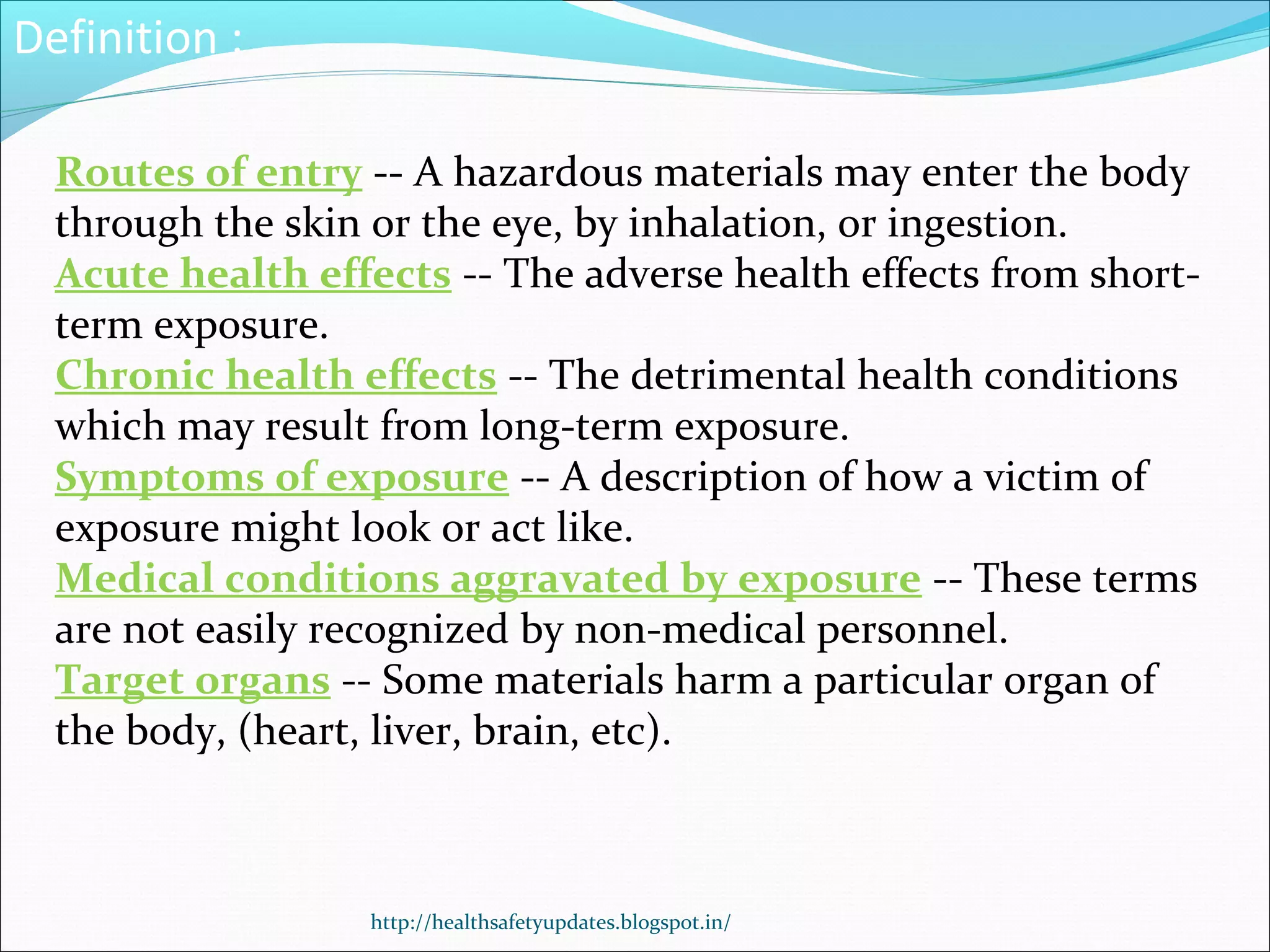 Material Safety Data Sheet | PPT