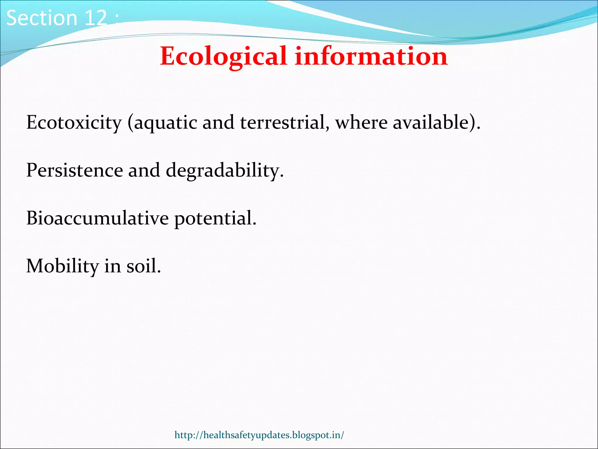 Material Safety Data Sheet | PPT