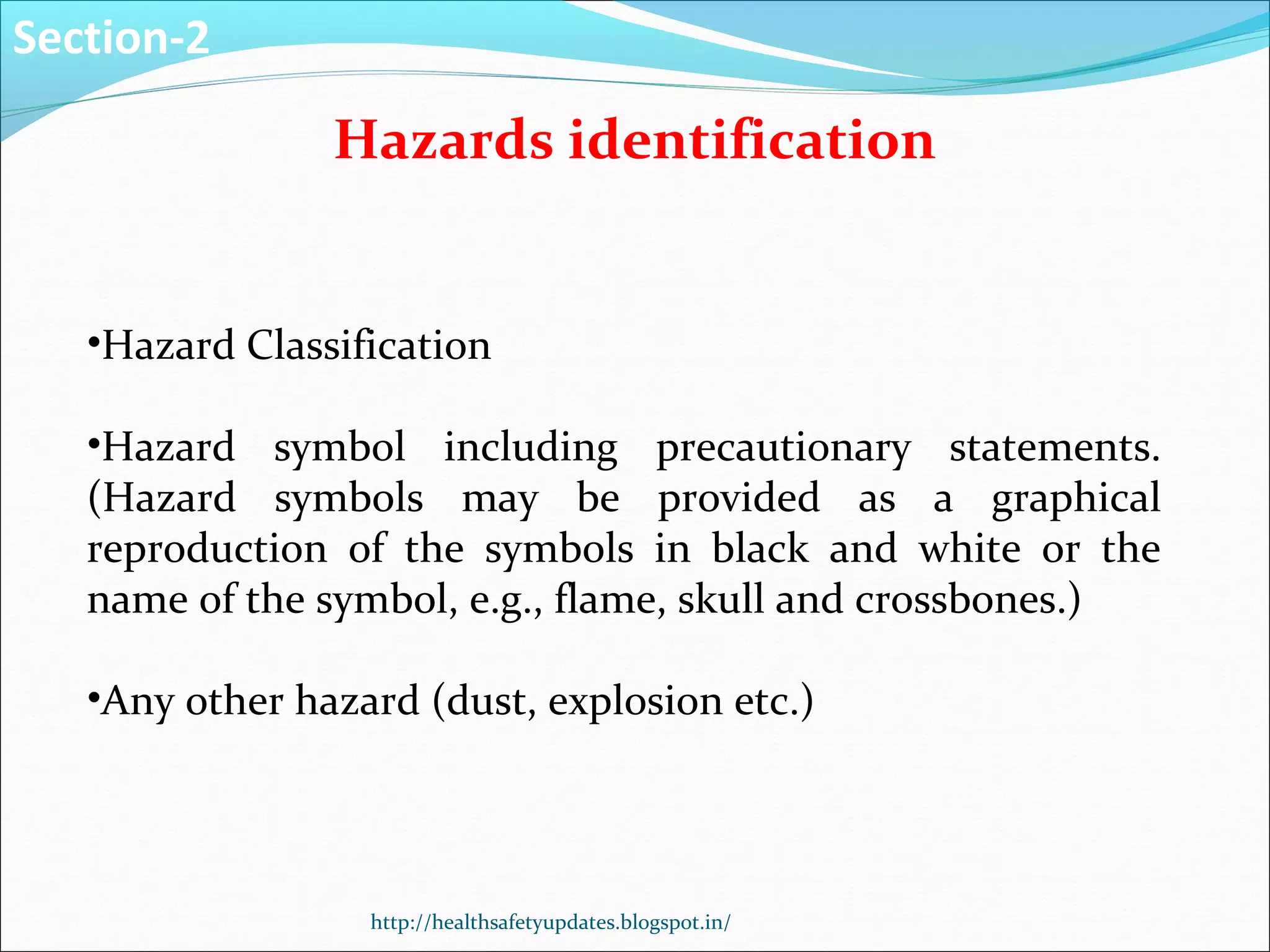 Material Safety Data Sheet | PPT