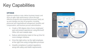 Introduction to Dynamics 365 for Talent | PPT