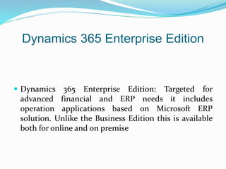 First Look of MS Dynamics 365 and Its Release Date | PPTX