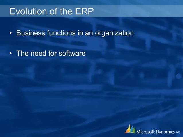 MS Dynamics AX Intro Alex.NET