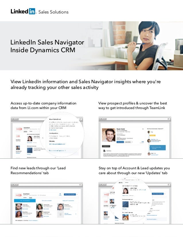 LinkedIn Integration with Microsoft Dynamics CRM