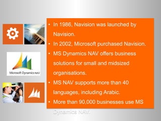 Ms dynamics nav | PPTX