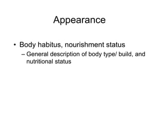 MENTAL STATUS EXAMINATION | PPT