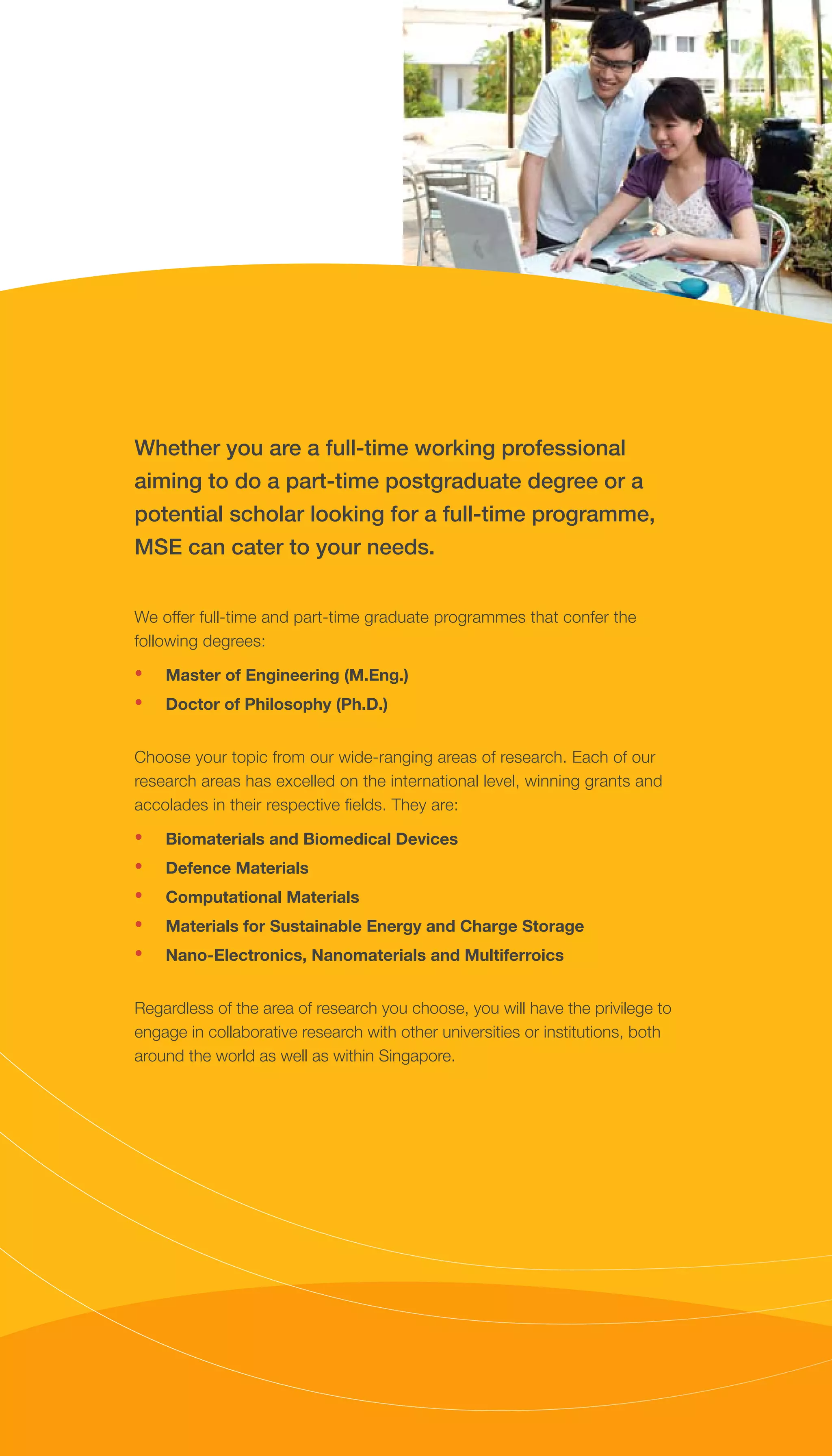 Mse graduate brochure | PDF