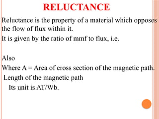 electric and magnetic circuit in Circuit and network theory | PPT