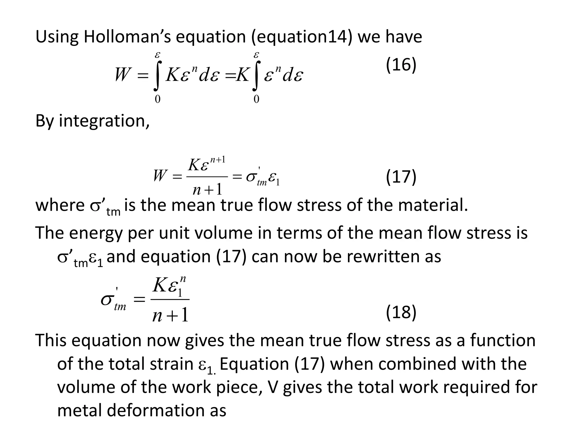 Fundamentals of production processes Metal forming processes metal ...