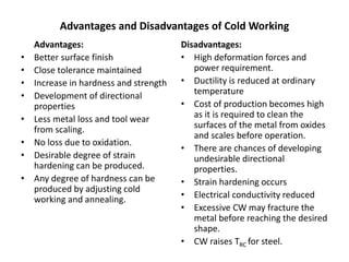 Fundamentals of production processes Metal forming processes metal ...