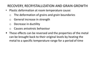 Fundamentals of production processes Metal forming processes metal ...