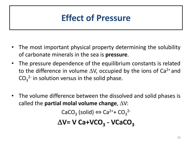 Carbonate compensation depth (CCD): Thermodynamics_Radwan | PPTX