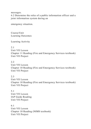 MSE 5201, Advanced Fire Administration 1 Course Learn.docx