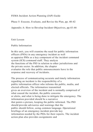 MSE 5201, Advanced Fire Administration 1 Course Learn.docx