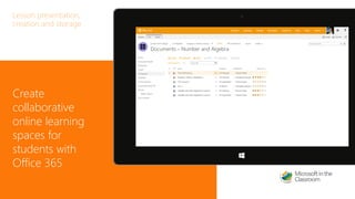 Microsoft in Education - 32 Scenarios for Classrooms | PPT